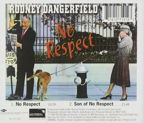 No Respect by Rodney Dangerfield (CD, 2000) for sale online | eBay