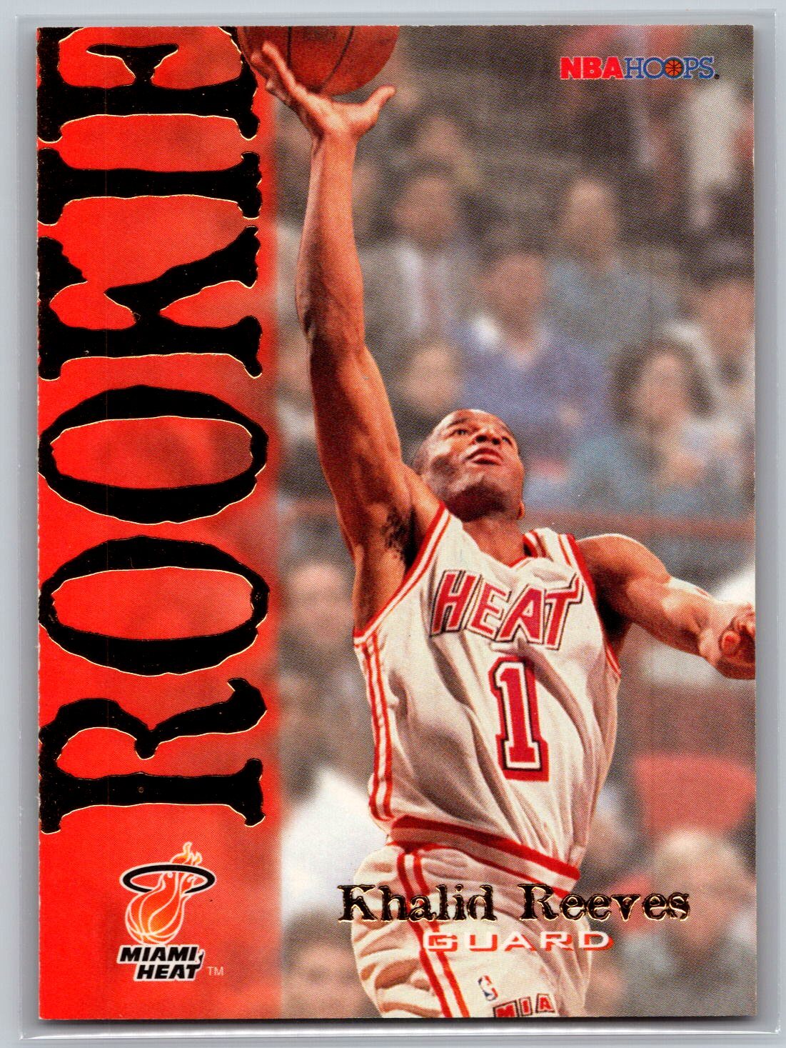 1994 Hoops Basketball #344 Khalid Reeves RC Miami Heat | eBay