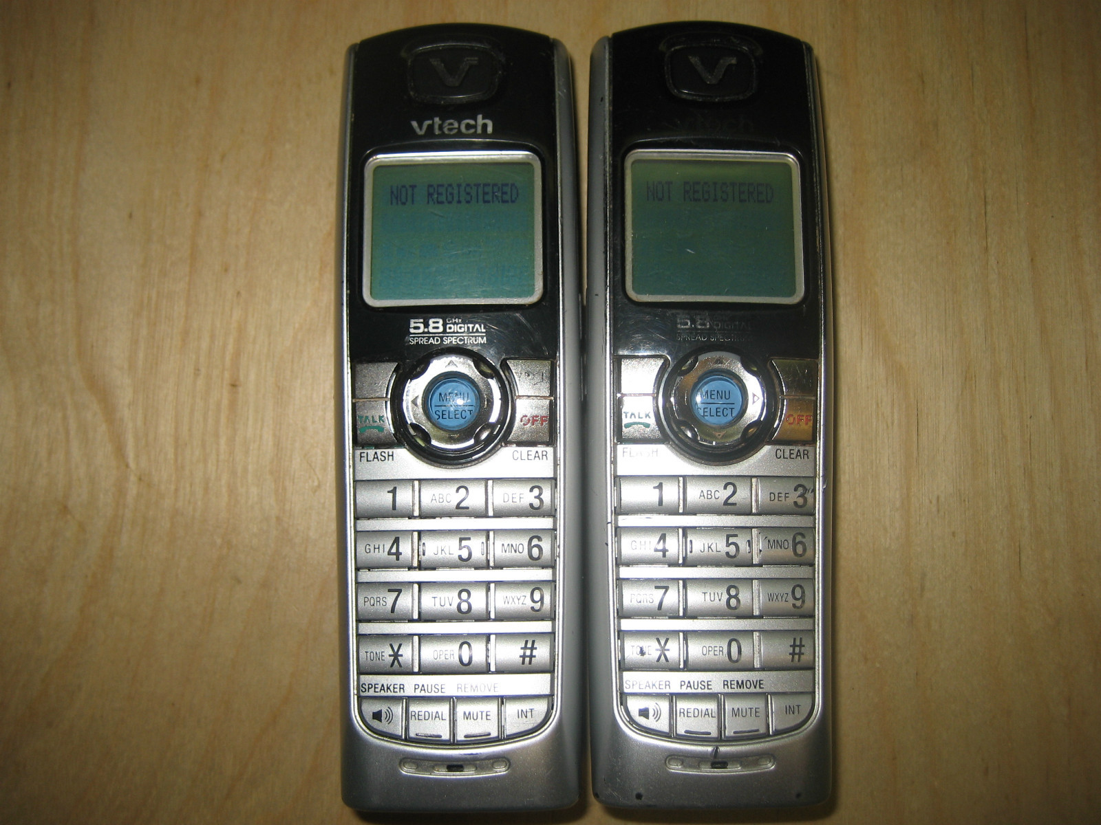 Lot of 2 Vtech I6767 5.8 GHz Cordless Expansion Handset Phone | eBay