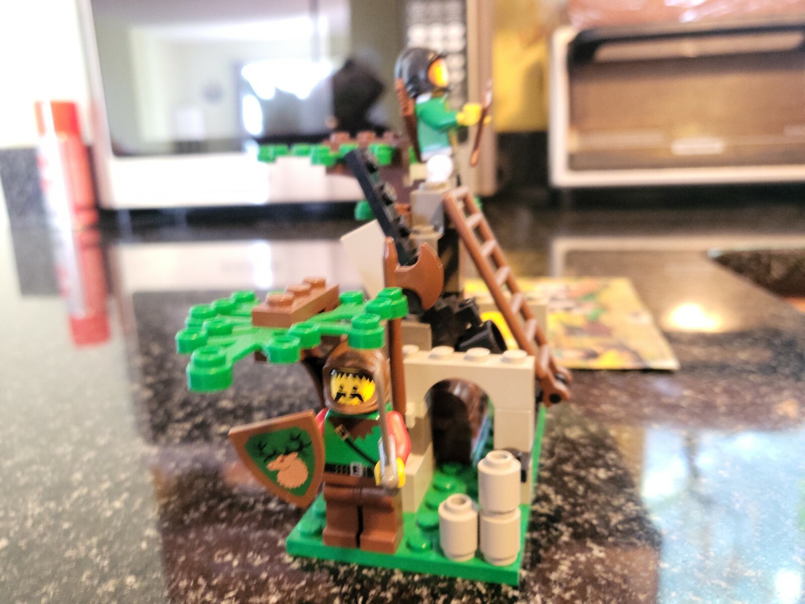 LEGO 6024 SYSTEM Bandit Ambush Dark Forest Castle with instructions ...