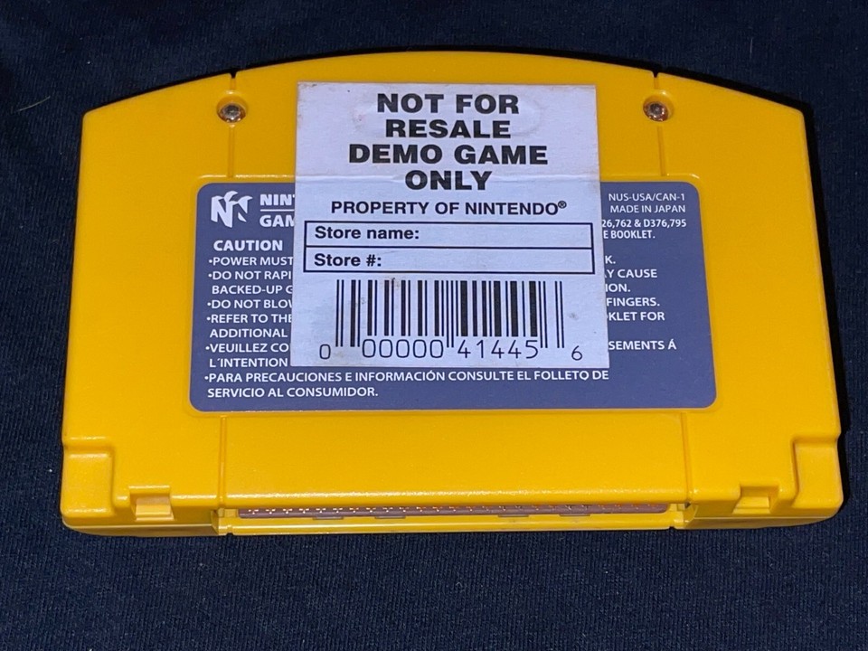 Donkey Kong 64 (Nintendo 64) NFR Not For Resale Cleaned Tested ...