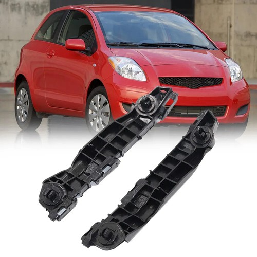 Front Bumper Retainer Bracket Support 2Pcs For Toyota Yaris Hatchback ...