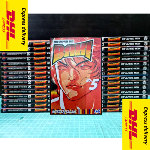 New Grappler Baki Manga Set Vol 1-31 (END) English Version Comic Book ...