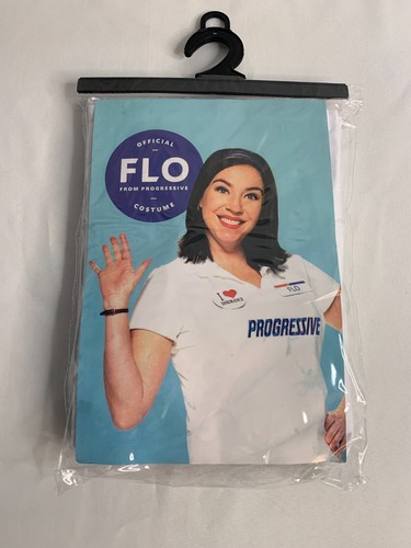 OFFICIAL Progressive Auto Insurance Company Girl Flo Costume Adult TV ...