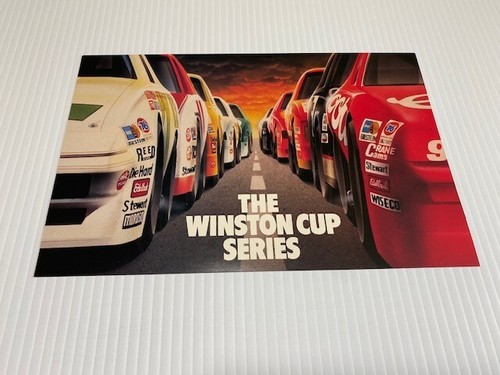 Vintage 1989 Nascar Winston Cup Series Postcard/Handout | eBay