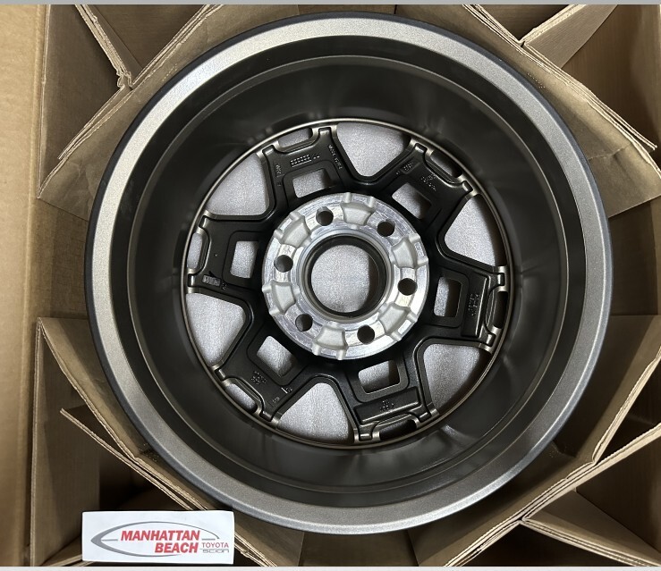 4RUNNER TRD 40TH ANNIVERSAR 17" ALLOY 6 SPOKE FLAT BRONZE WHEEL PTR56 ...