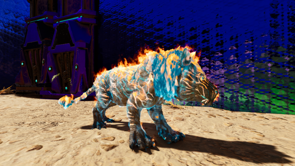 ARK Survival Ascended PvE PC/XBOX/PS5 Top Stats Pyromane (lion) 7kHp ...