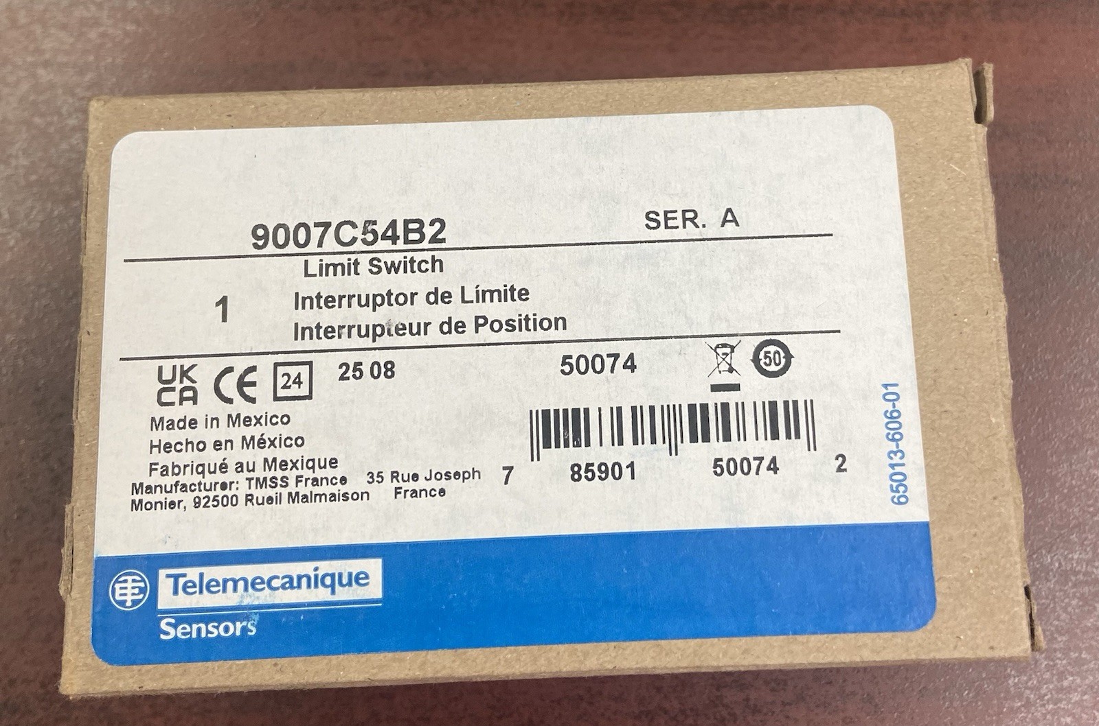 Square D / Telemecanique 9007C54B2 Limit Switch New In Box USA Stock | eBay