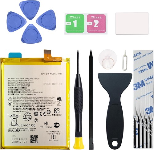 New NT50 Battery Replacement for Moto Edge 20 Lite (XT2139) / 20... | eBay