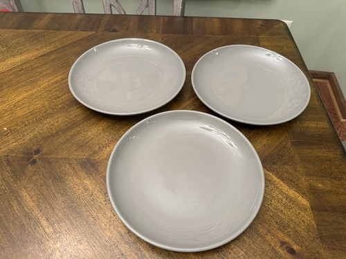 3 Project 62 Gray Dinner Plates Set Target Glossy Smooth Stoneware 10 1 ...