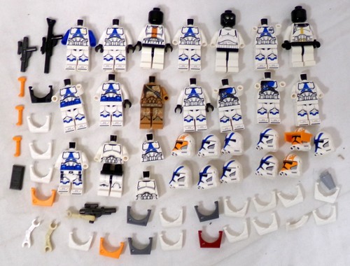 LEGO Star Wars Clone Trooper Lot 501st legion 332nd Battalion 327th ...