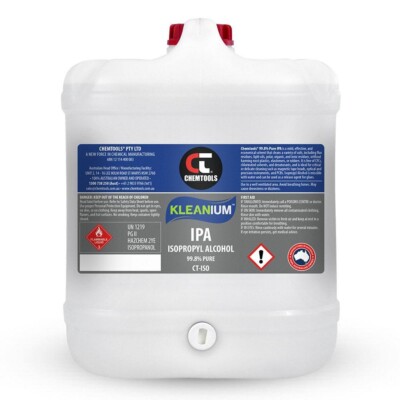 Kleanium™ 99.8% Pure IPA Isopropyl Alcohol Spray 20 Litre | eBay