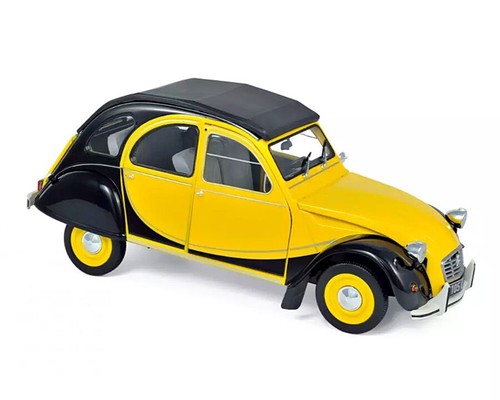 Citroen 2CV " Charleston " 1982, Noir Jaune , 1:18, Norev | eBay