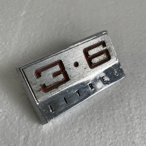 FORD '3.6 LITRES' Badge, Emblem, ARC8DB-1623, GC. Genuine, XT Falcon ...