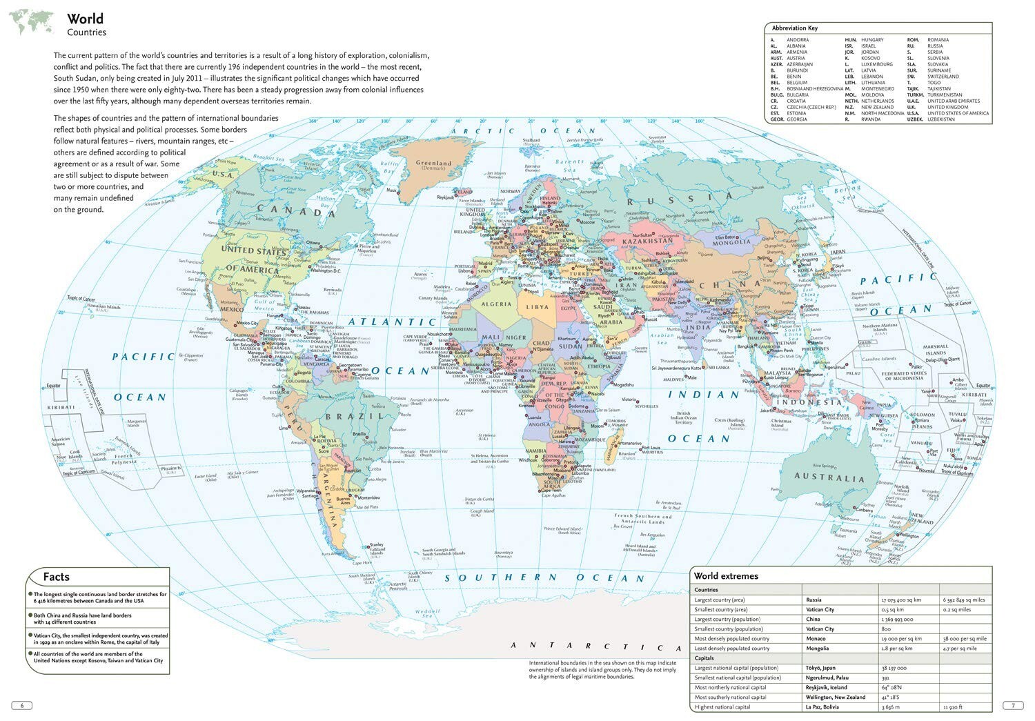 Collins World Atlas: Paperback Edition by Collins Maps (English ...