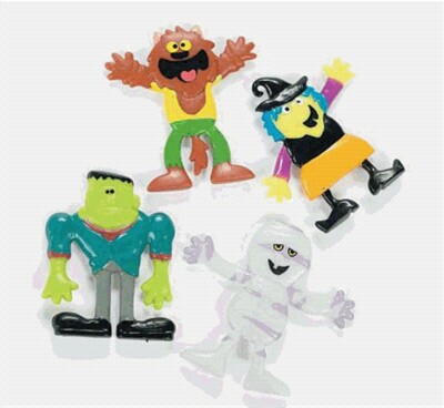 Boo Bunch Halloween Bendable Set of 4 (Free Shipping with 6 Purchases ...
