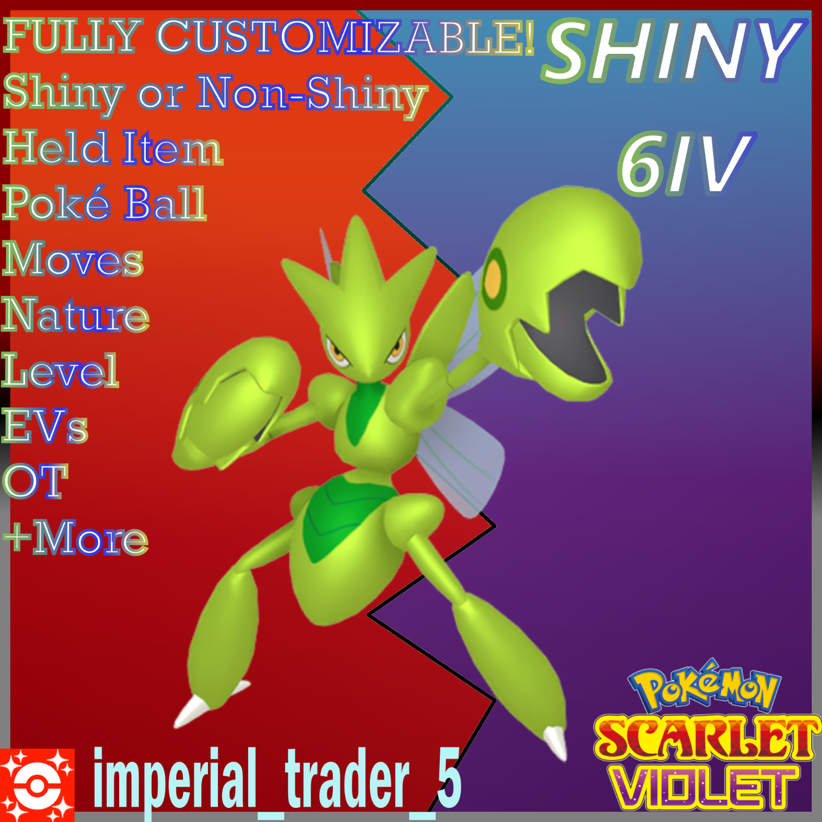 Shiny Scizor Pokemon X