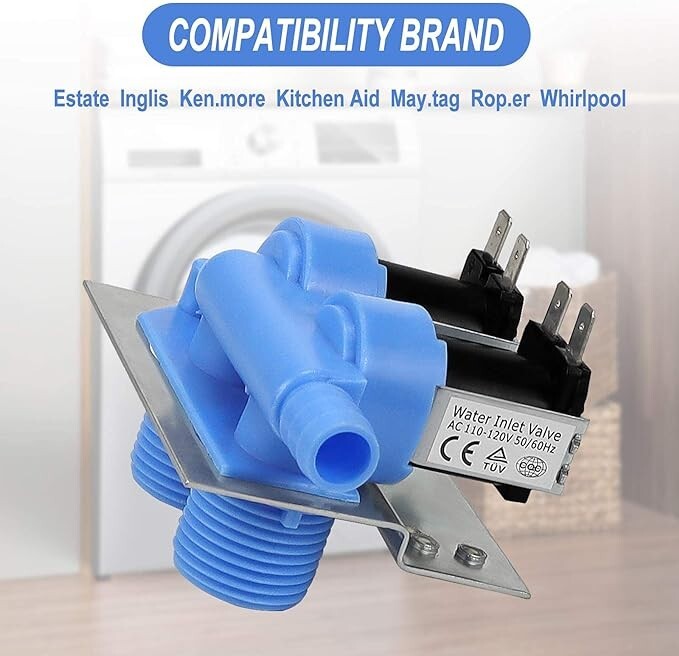 Washer Water Inlet Valve For Kenmore 80 series washer 110.24642300 110. ...