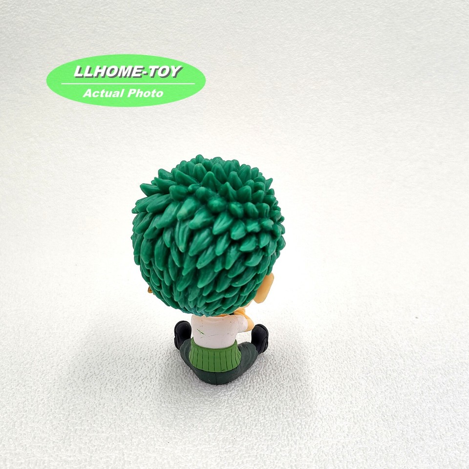 Anime OP Roronoa Zoro drunk Big Head Cute PVC Figures Action Toy Gift ...
