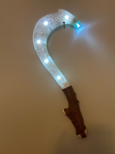 Disney Moana Maui’s Magical Fish Hook Lights Sounds Sword Jakks Pacific Toy 20" | eBay