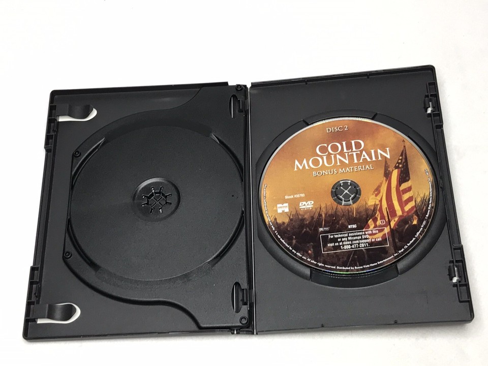Cold Mountain DVD 2003 2-Disc Set, Collector's Edition Academy Award ...