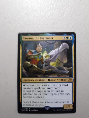 1x Tawnos, the Toymaker The Brothers War Creature Mtg Card Showcase ...