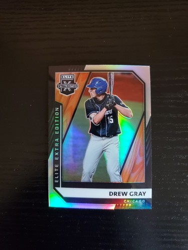Drew Gray - 2021 Panini Elite Extra Edition #93 Rookie Optic Holo Prizm ...