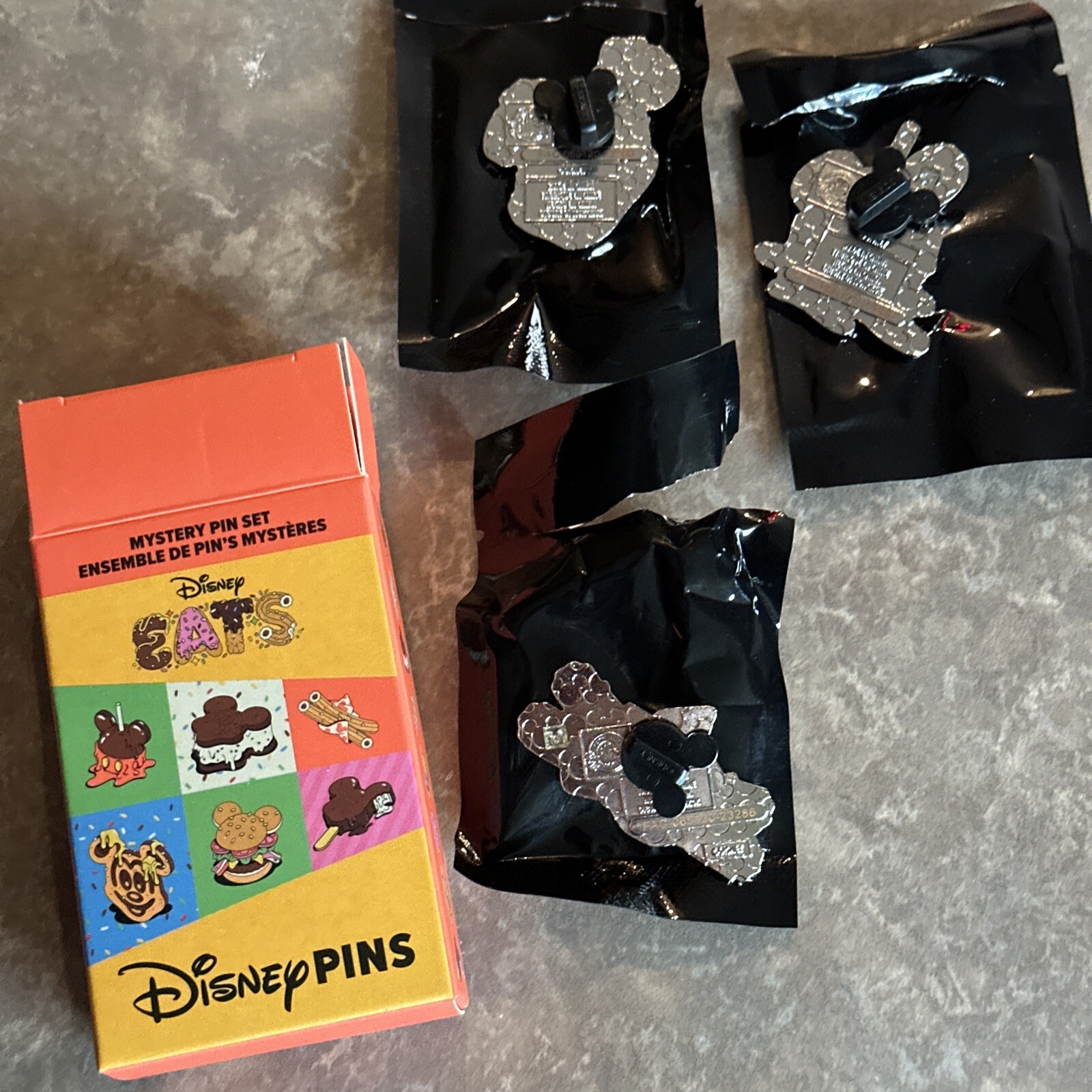 Disney Eats Mystery Pin 2024 - Sold Out - 3 Pins And 1 Box | eBay