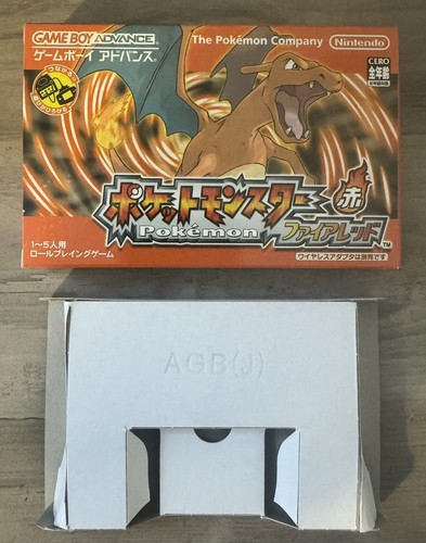 Pokémon Pocket Monsters FireRed Japan Nintendo Gameboy Advance Remade ...