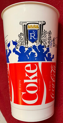 1980 Kansas City Royals Coke Slurpee Icee CUP Vintage Baseball MLB old ...