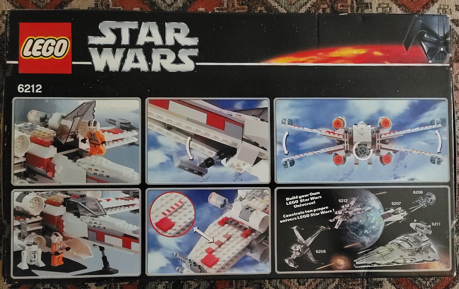 LEGO Star Wars 6212 X-Wing Fighter New Sealed Rare 2006 Limited Edition ...
