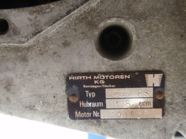 Vintage Hirth Snowmobile Engine Motor 340 0260 RS Rupp Arctic Cat Sno ...