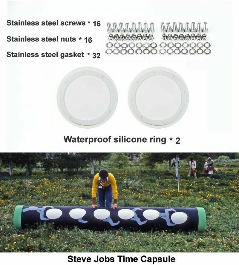 19.6" Stainless Steel Time Capsule Waterproof Container202101007 | eBay