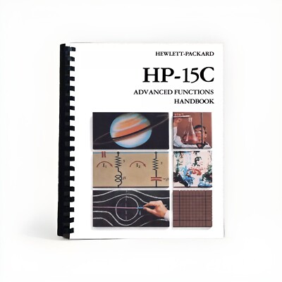 Advanced Functions Handbook Manual for Hewlett Packard HP 15C Calculator | eBay