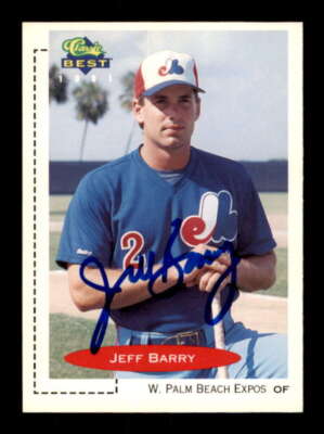1991 Classic Best #365 Jeff Barry AUTOGRAPHED!!!! 242925 | eBay