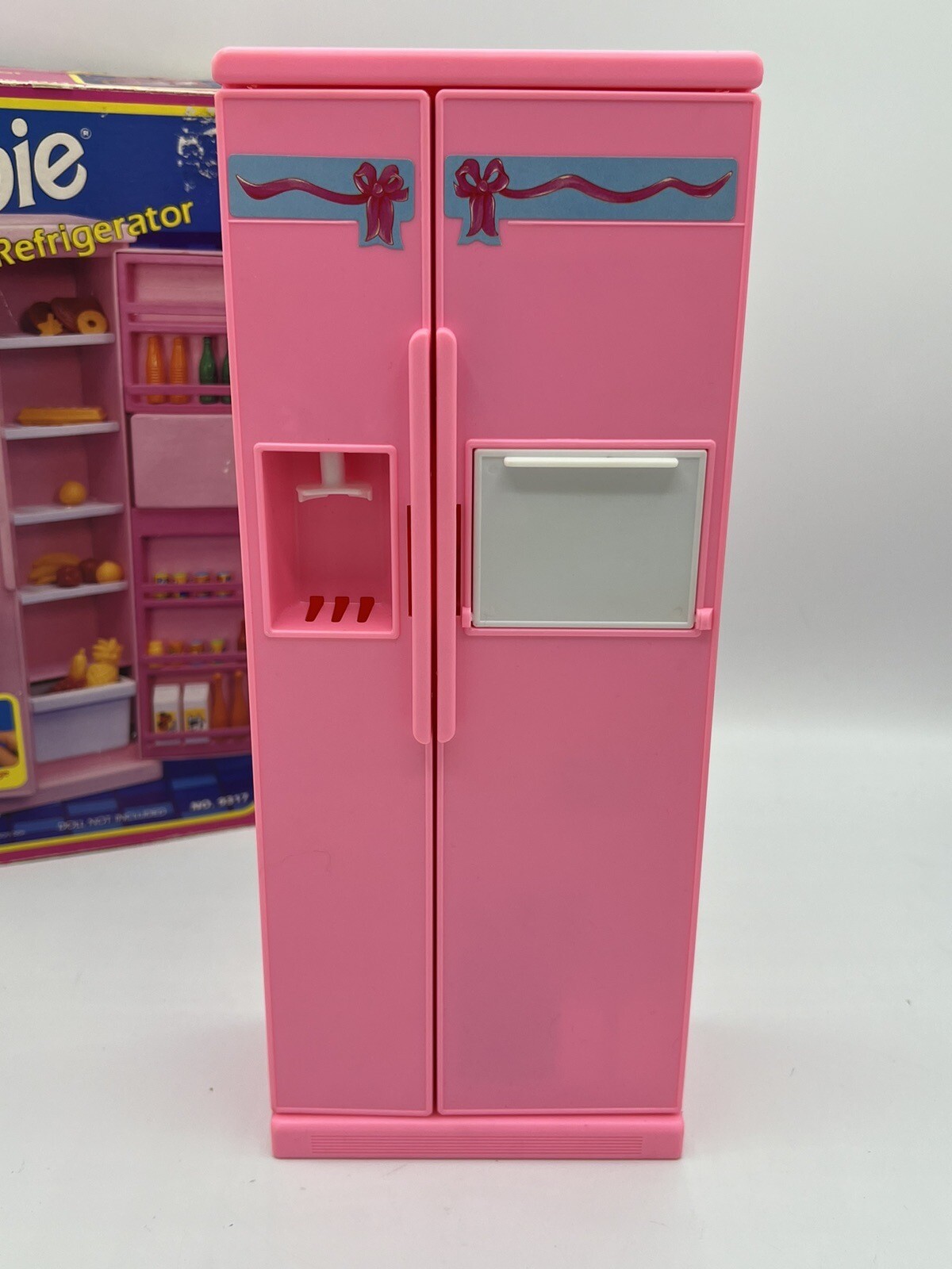 Vintage Barbie Refrigerator Playset 9317 Original Box Mini Accessories ...