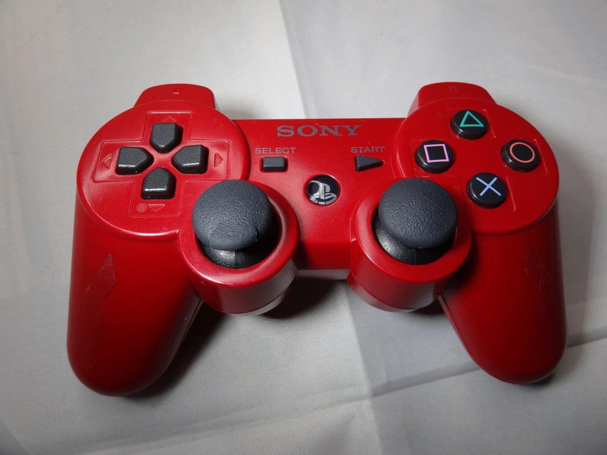 Red Ps3 Controller