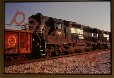 RR Train Slide #4601 NS Norfolk Southern EMD GP49 DIESEL LOCOMOTIVE ...