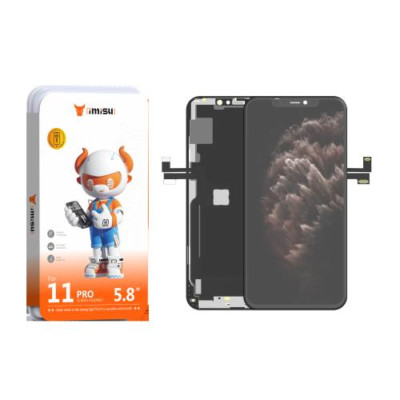 DISPLAY LCD IMISU INCELL PER APPLE IPHONE 11 PRO TOUCH SCREEN VETRO ...