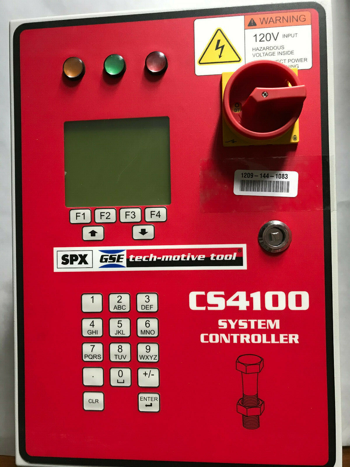 TECH-MOTIVE CS4100 SYSTEM CONTROLLER,GSE SPX TECH-MOTIVE TOOL,49-4100 ...