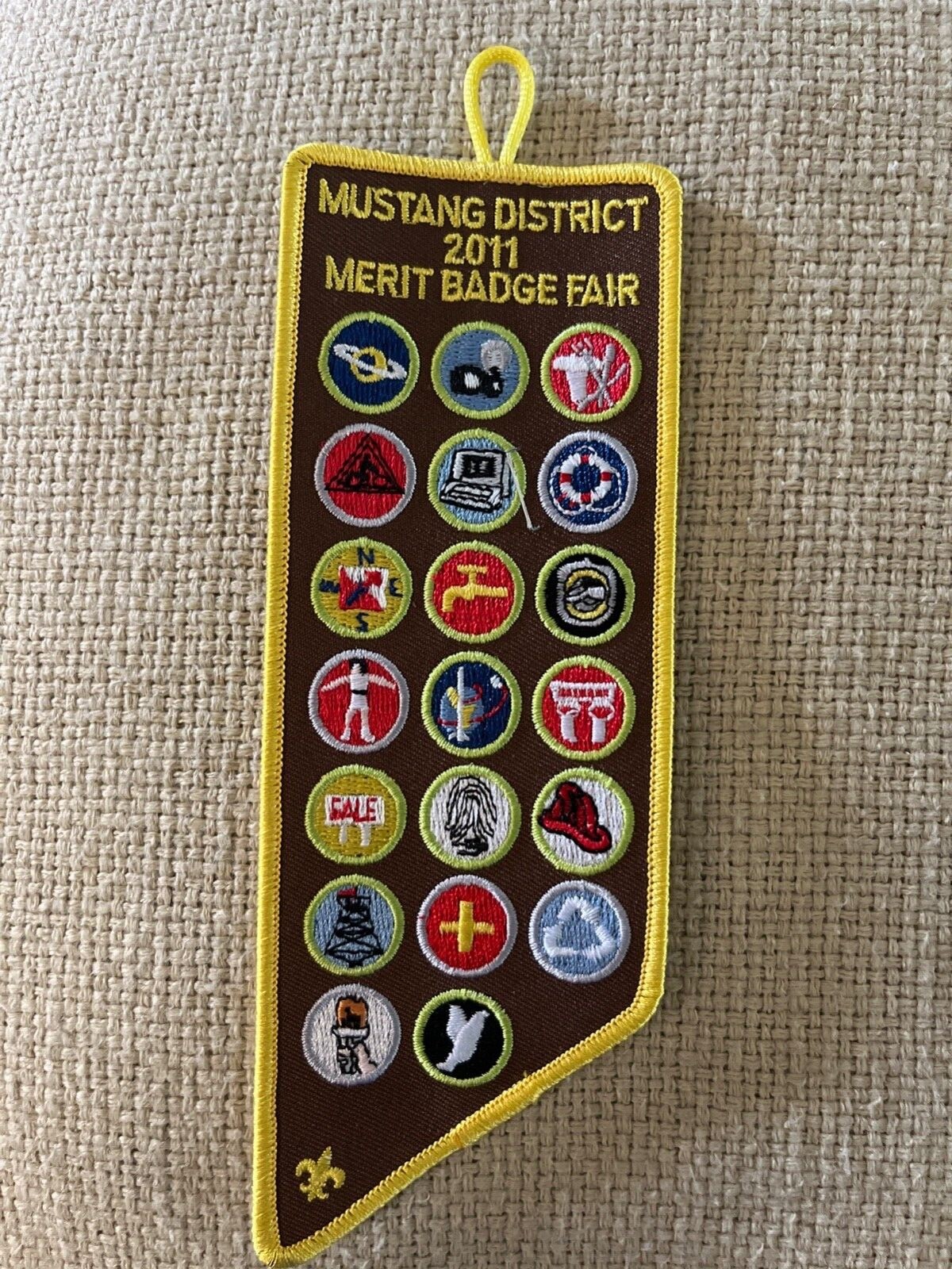 2011 Mustang District Merit Badge Fair patch | eBay