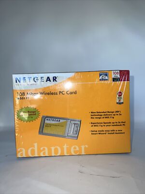 Netgear 108Mbps Wireless PC Card WG511T (A5) | eBay