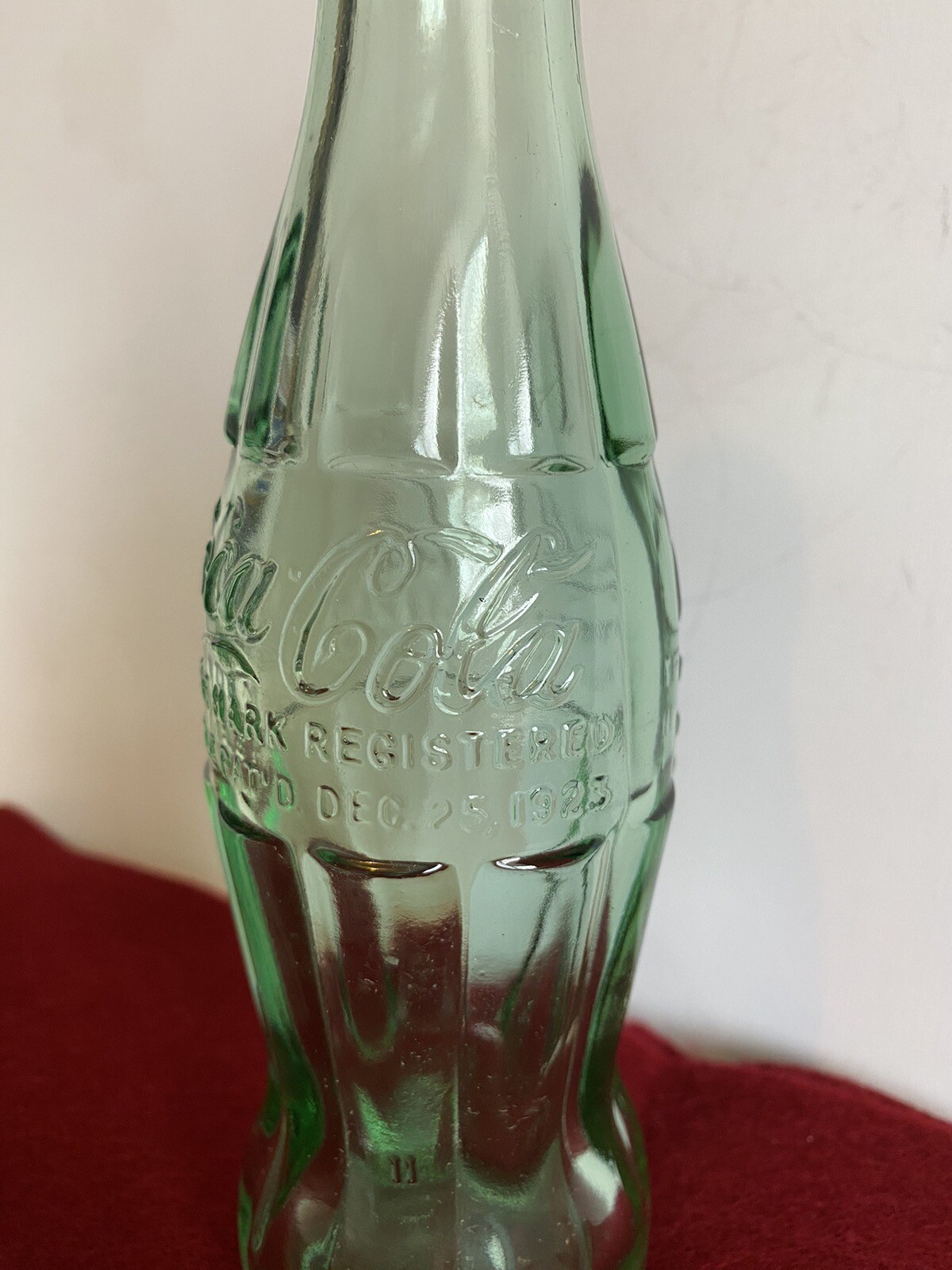 Antique COCA COLA December 25 1923 CHRISTMAS COKE Bottle Peoria ...