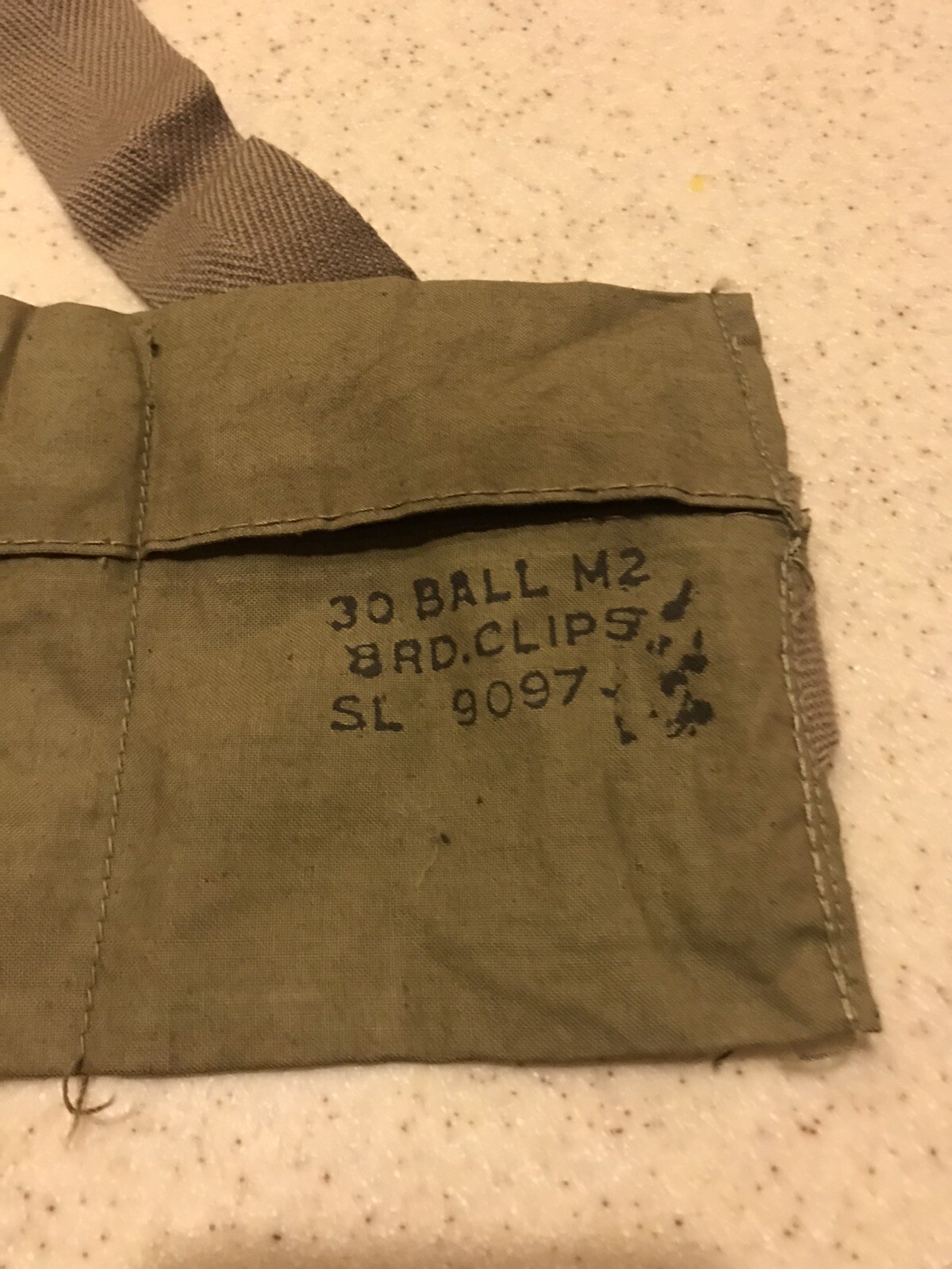 Cal 30 Ball M2 8rd Clips Bandolier Pouch | eBay