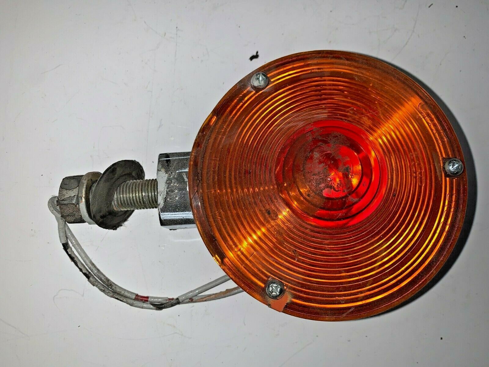 Grote Duel Sided Warning Signal Lamp 5600 Amber 4" OD for sale online ...