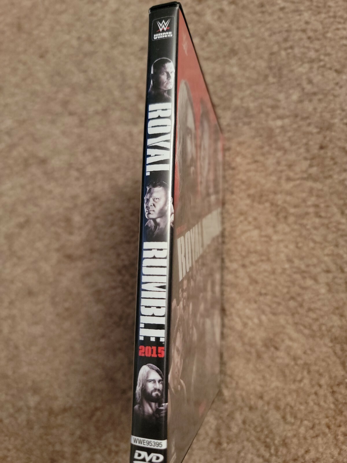 WWE: Royal Rumble 2015 DVD Brock Lesnar, John Cena, Seth Rollins, Roman ...