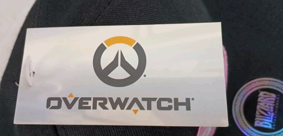 JINX Overwatch Pachimari Patch Onion Squid Snapback Baseball Hat Black ...