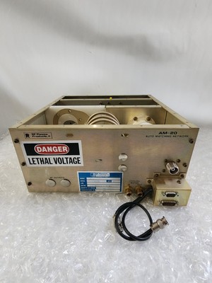 Semiconductor Manufacturing - Rf Match