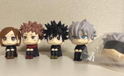 Jujutsu Kaisen Satoru Gojo Nobara Megumi Yuji Look UP Figure Toy 4 Set ...
