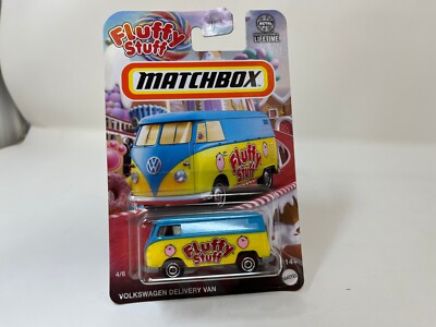 Volkswagen Delivery Van Fluffy Stuff * 2024 Matchbox CANDY Sweet Rides ...